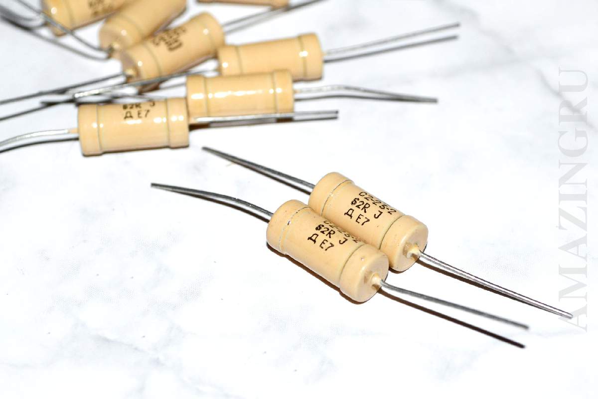 30x S2-23-2 Metal Film Resistor 62 Ohm 2W Audiophile Russian Soviet NEW ...