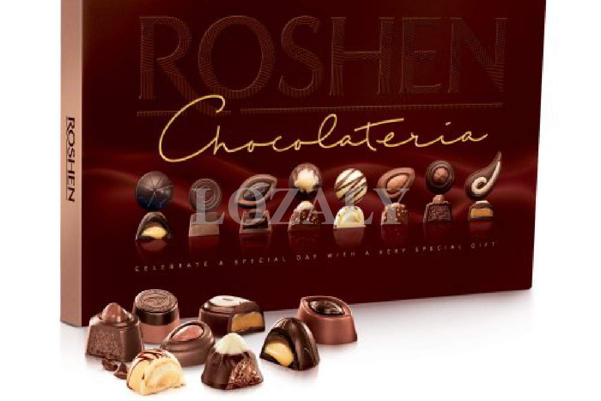 Ukrainian Sweets Box ROSHEN Assortment Chocolate Candy "Chocolateria ...