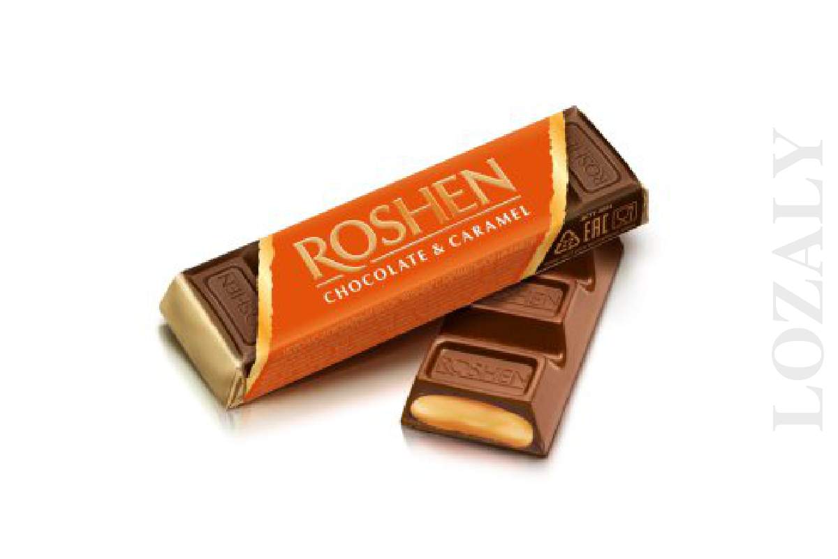 Ukrainian Sweets ROSHEN Candy Dark, Milk Chocolate Bars with Filling ...