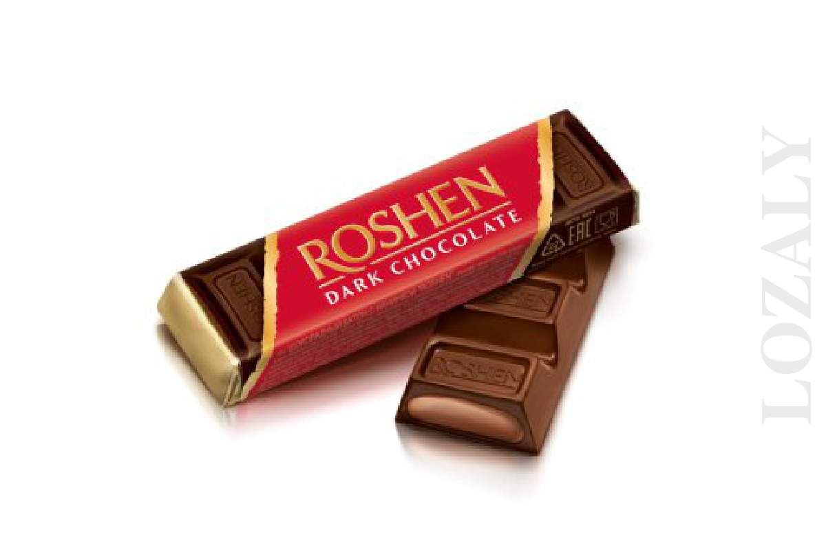 Ukrainian Sweets ROSHEN Candy Dark, Milk Chocolate Bars with Filling ...