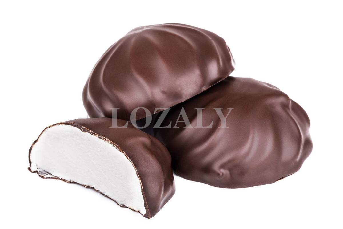 Ukrainian Sweets Soft Zefir (Marshmallows) JACO in Chocolate 210g / 7.4 ...