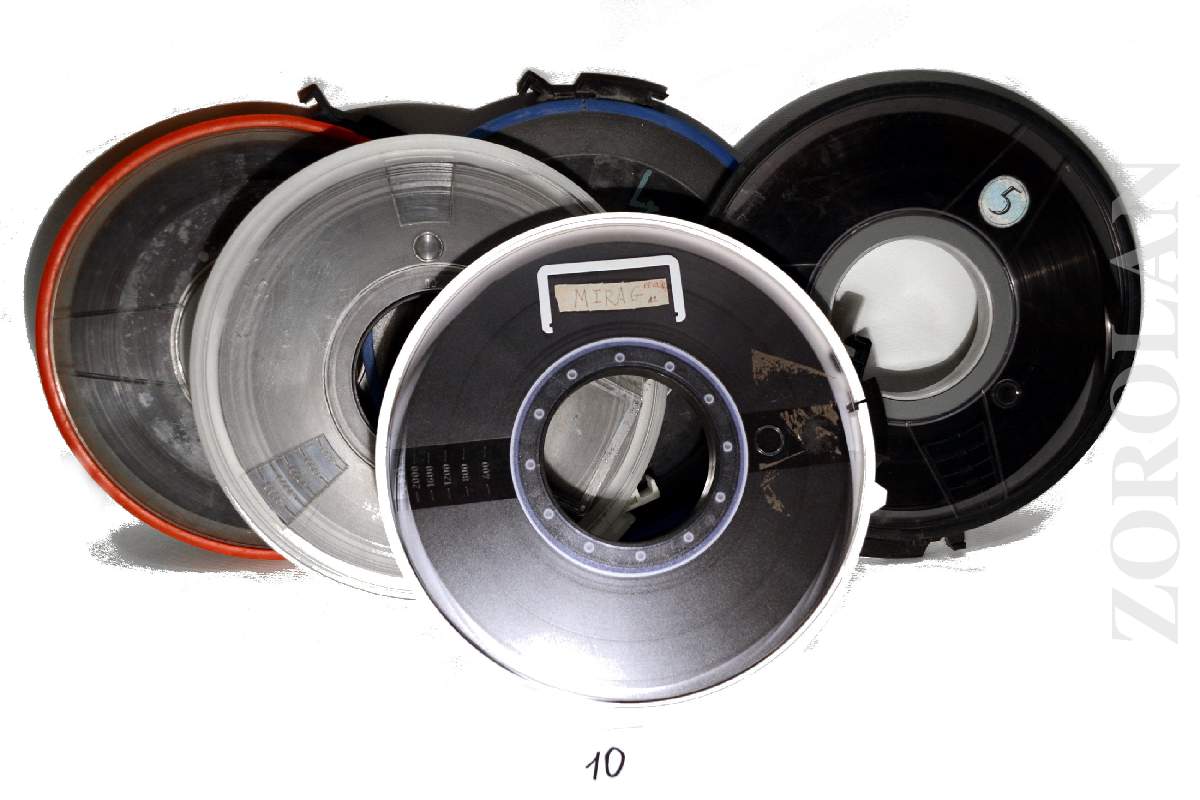 VINTAGE MAGNETIC TAPE REEL Soviet Bobbin IBM 9-track format Computer ES ...